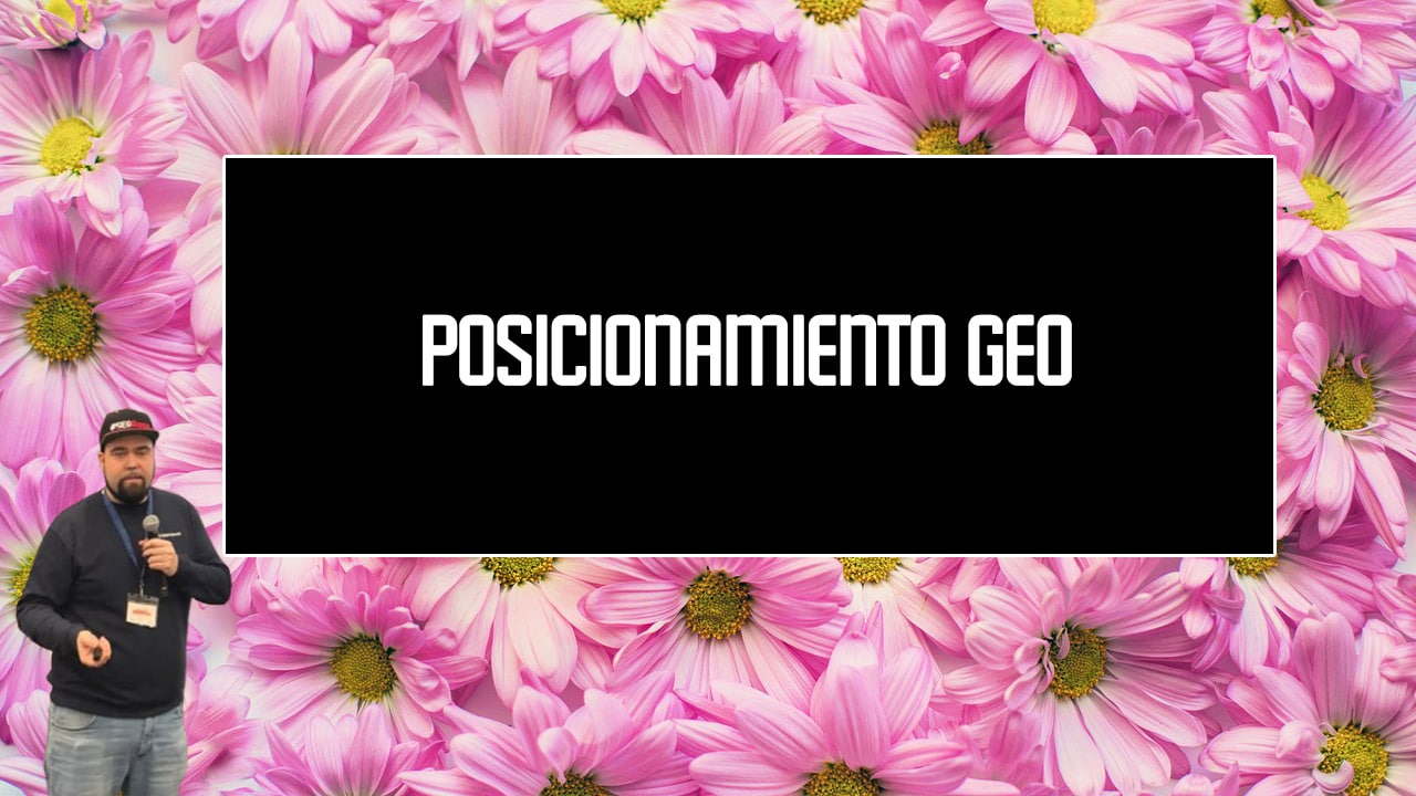 Posicionamiento GEO: Qué es y para que sirve - David Ayala